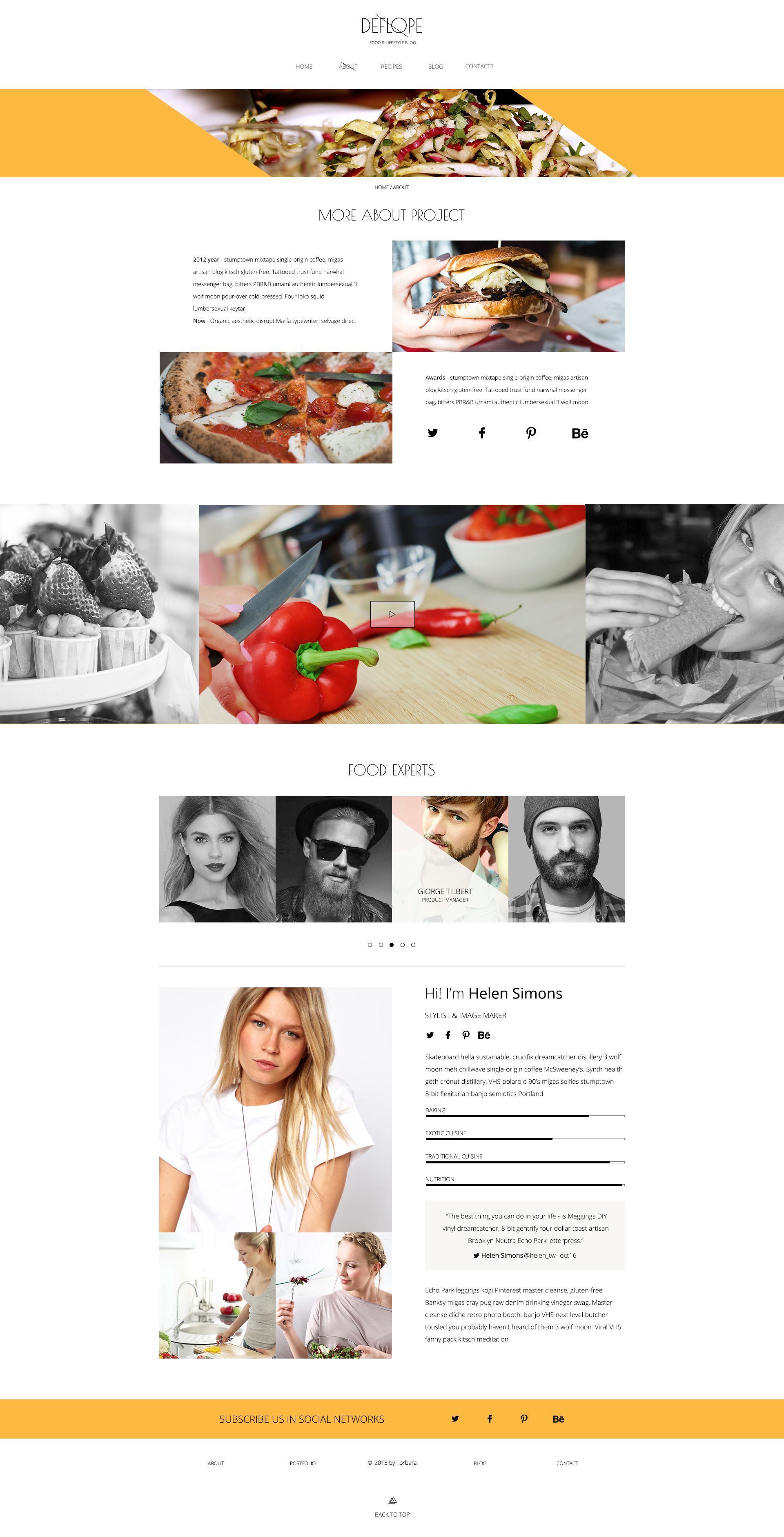 Refraction — Unique & Creative PSD Theme by torbara | ThemeForest